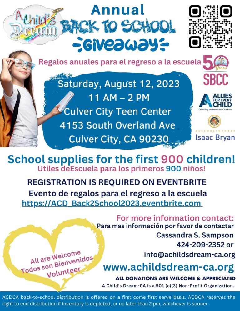 Back to School Giveaway | Allies for Every Child